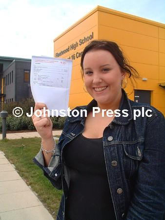 23501764-Fleetwood High School GCSE student Kate Poole who gained one A ...