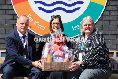 39992603-Hampers were presented to over 60 schools as part of the Thank ...