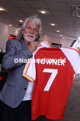 39992641-Tony Towner at the Millers Legends Night at New York Stadium ...