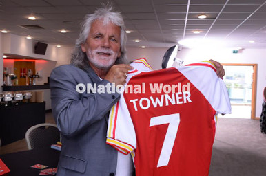 39992640-Tony Towner at the Millers Legends Night at New York Stadium ...