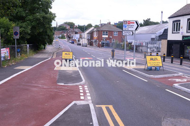 39992716-The new road layout at Sheffield Road. YPN-240625-161923002 ...