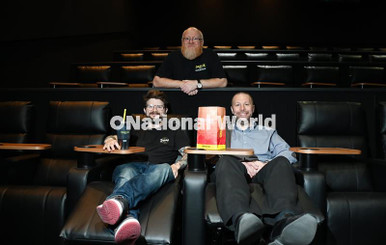 39998706-from left, Duty manager Mike Frodsham, supervisor Ross ...