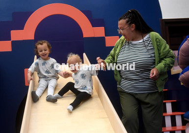 40002934-The new Tiny Totley play area at Leeds Central Library. Beau ...