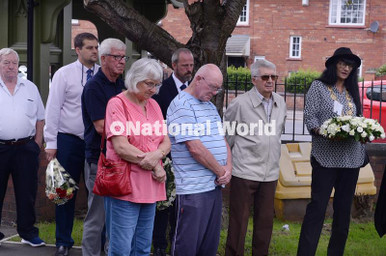 40005621-A service and wreath laying for the victims of the Maltby ...