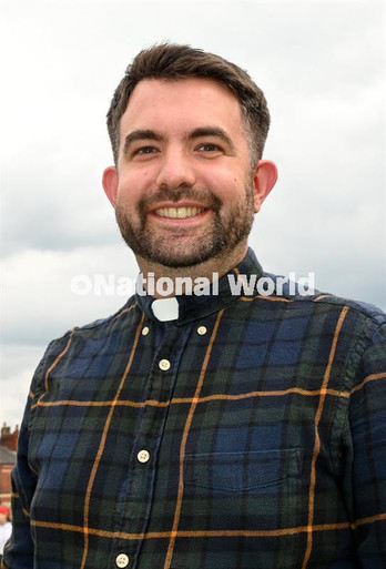 40006618-Rev Mark Wade. Members of the community were joined by staff ...