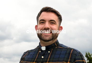 40006622-Rev Mark Wade. Members of the community were joined by staff ...