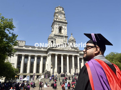 40007385-University of Portsmouth students graduating on Friday, July ...