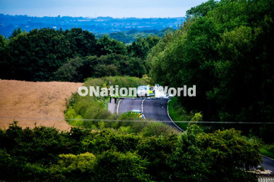 40009175-The scene of a fatal crash where six people, including two ...