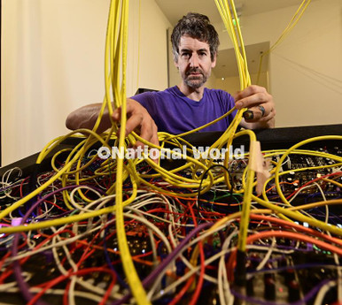 40010643-John Devlin 25/07/2024. GLASGOW GOMA. Scott Myles at the ...
