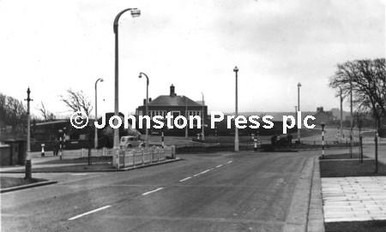 23534550-Bispham Village roundabout looking from Devonshire Road ...