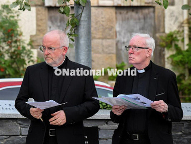 40014924-The Rev. David Slater, Church of Ireland, and Fr. David O’Kane ...