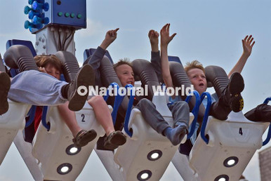 40015308-Visitors enjoying the rides at the 2024 Headland Carnival ...