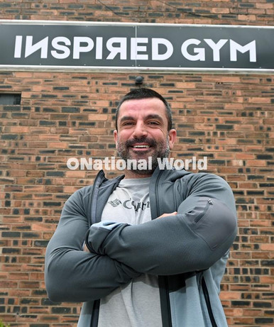 40018655-David Zahedi, owner of Inspired Gym, Standish, Wigan, working ...