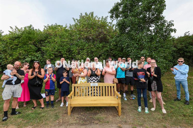 40022400-A round of applause for Ian Lamb's life. Family and friends of ...