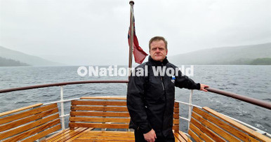 40023240-John Devlin 15/08/2024. Trossachs Pier. Loch Katrine. Loch ...