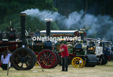 40029804-Yorkshire Traction Engine Rally at Scampston Hall, near Malton ...
