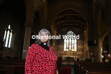 40030589-Rev Alison Brown at St James with St Thomas Church, Poolstock ...