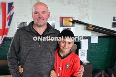 40030574-A great day out at the Headland Heugh Battery for Shane ...