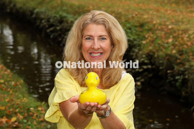 40033473-24-09-07-Grangemouth Duck Race 2024,pictured is Jacqui Foley ...