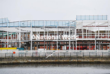 40034117-Progress on Highlight being built at Hartlepool Marina ...