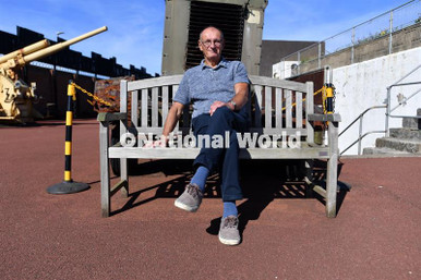 40036990-Eric Taylor has the seat all to himself, Heugh Battery Museum ...