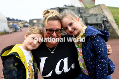 40038370-Cuddle Time: Headland Heugh Battery is the place to be. Nicky ...