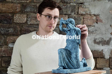 40043341-John Devlin 01/10/2024 . GLASGOW. David J Mitchell with a ...