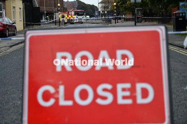 40045553-The scene of a fire at the former Odeon building York Road and ...