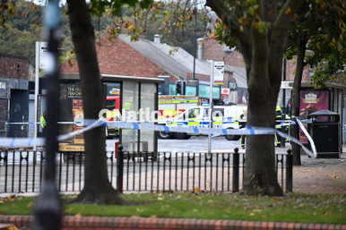 40045547-The scene of a fire at the former Odeon building York Road and ...