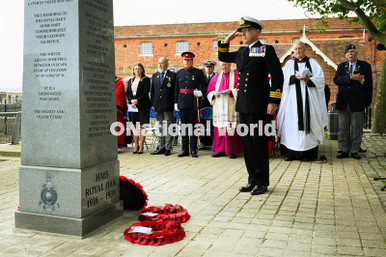 40045775-Pictured is: Commander Simon Gale, CO HMS Excellent. Picture ...