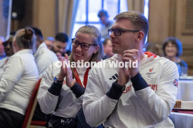 40047419-Team GB Paralympians and newly weds Nathan Maguire and Hannah ...