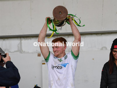 40048255-Craigbane captain Fergal Mortimer with the Joe Brolly Cup ...
