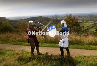 40048691-Commemorating the Battle of Byland at the Sutton Bank Visitors ...