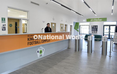 40050582-The official opening of King George V Football Complex took ...
