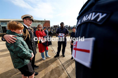 40053516-Cdre Marcel Rosenberg, commanding officer of HMNB Portsmouth ...