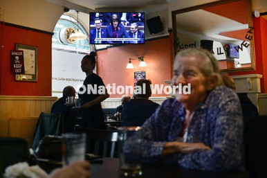 40056241-John Devlin 30/10/2024 GLASGOW. GV inside The Blane Valley pub ...