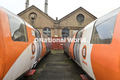 40060550-John Devlin 08/11/2024 GLASGOW. Carriages at St Rollox in ...
