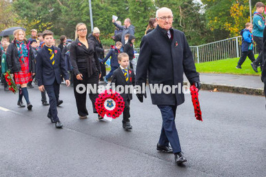 40062952-10/11/24 Bo'ness Remembrance Sunday Parade to Bo'ness War ...
