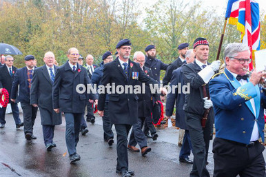 40062934-10/11/24 Bo'ness Remembrance Sunday Parade to Bo'ness War ...