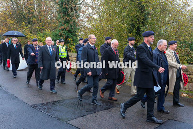40062928-10/11/24 Bo'ness Remembrance Sunday Parade to Bo'ness War ...