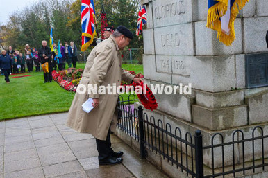 40062994-10/11/24 Bo'ness Remembrance Sunday Parade to Bo'ness War ...