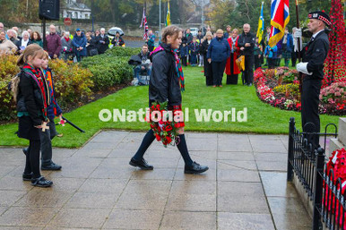 40063007-10/11/24 Bo'ness Remembrance Sunday Parade to Bo'ness War ...