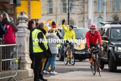 40063908-Paddy McGuinness arrives in Blackpool on Day 2 of his Ultra ...