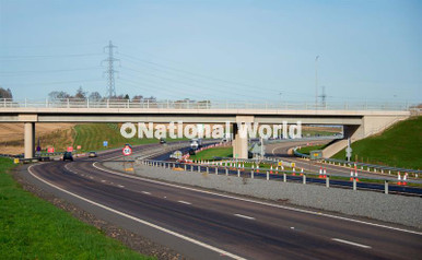 40066788-PIC Lisa Ferguson 12/11/2024 Traffic on th A9 road at new ...