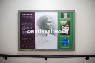 40071647-The acknoledgement to Leeds suffragete Leonora Cohen in the ...