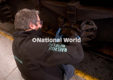 40074754-Senior Conservator Dean Smith working on the Q1 tender ...