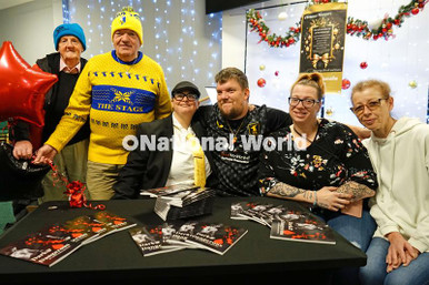 40075906-Book launch at the Lifespring centre New ollerton. Aron James ...