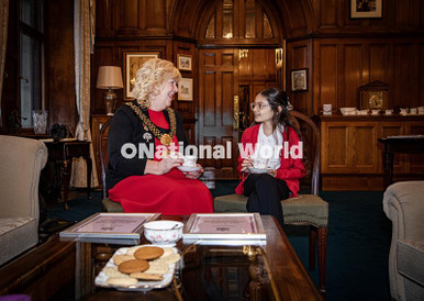 40078240-Nine-year-old Safa Hussain, a pupil from Low Ash Primary ...