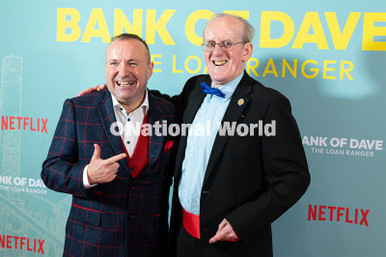 40084730-David Fishwick and David Henshaw at the premiere of his ...