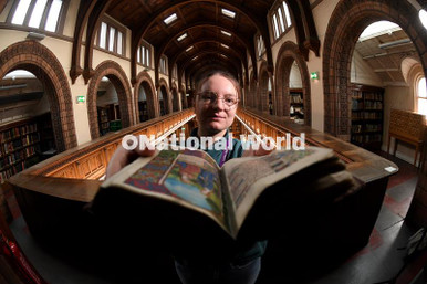 40084775-540-year-old manuscript at Leeds Central Library. Alex ...